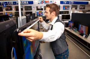 Como medir polegadas da sua TV