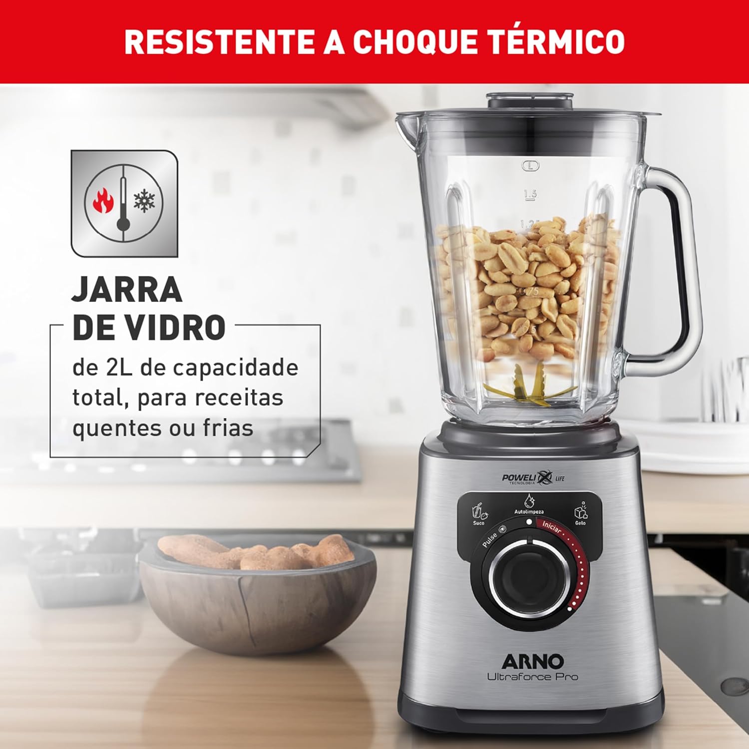 Liquidificador Arno Ultraforce Pro LN93 Análise